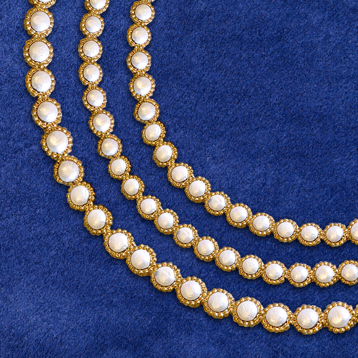 Beaded Pearl Borders Mould | Katy Sue Designs